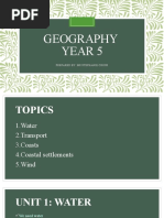 IGCSE Geography Notes On Rivers | PDF | River | Erosion
