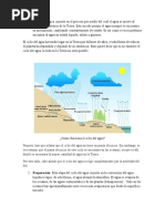 Examen-Ciclo Del Agua | PDF | El ciclo del agua | Evaporación