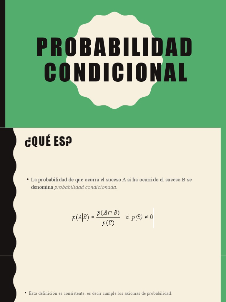 Probabilidad Condicional | PDF | Probabilidad | Enseñanza de matemática