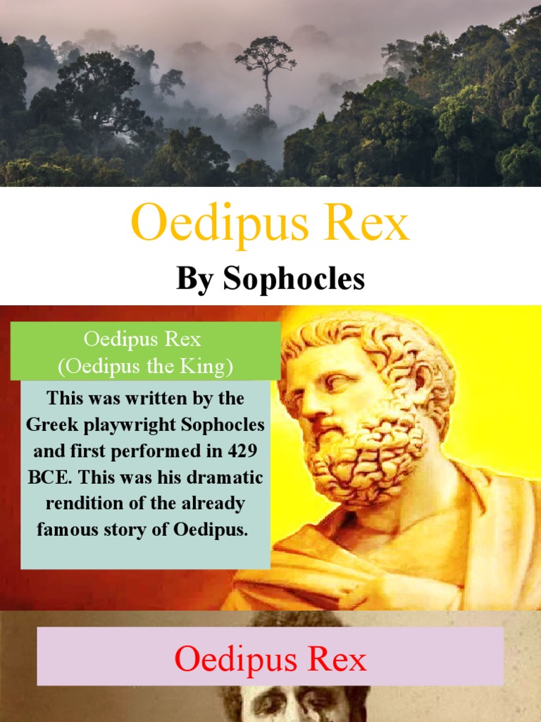 Oedipus Rex: by Sophocles | PDF | Tragedy | Plot (Narrative)