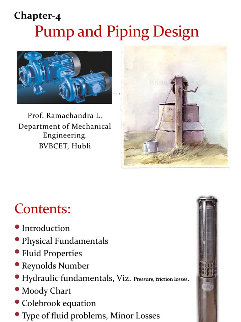 Pump and Piping Design | PDF | Pump | Pressure