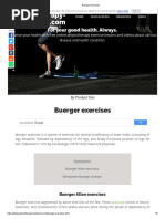 Burger-Allen Exercises | PDF | Vein | Circulatory System