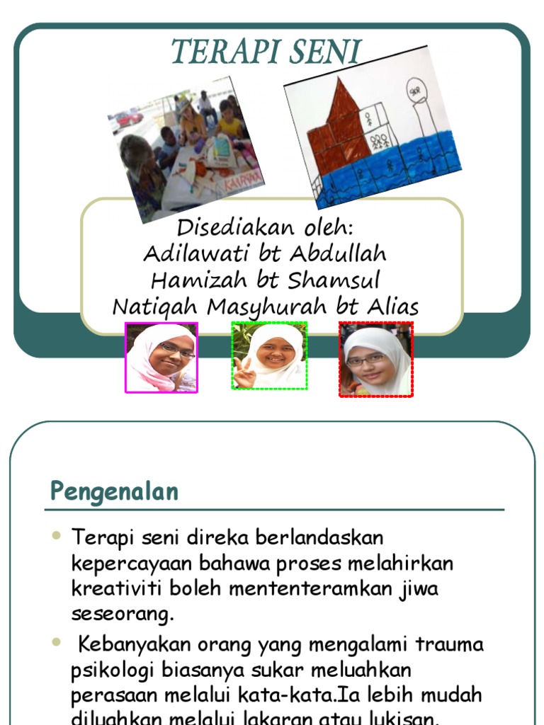 Presentation Terapi Seni | PDF