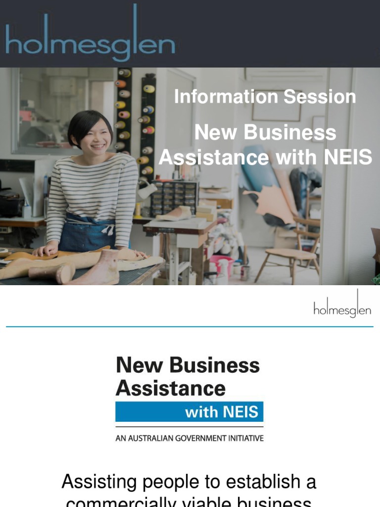 NEIS Business Assistance Info Session | PDF | Government | Economies