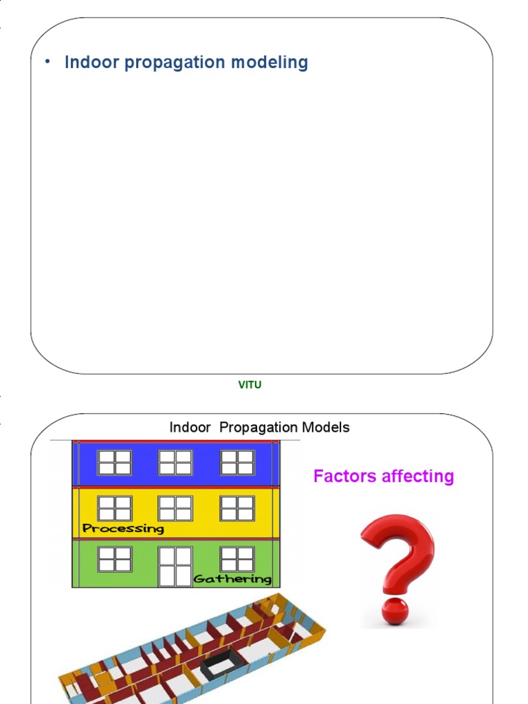 Indoor Propagation Modeling | PDF | Radio Propagation | Attenuation