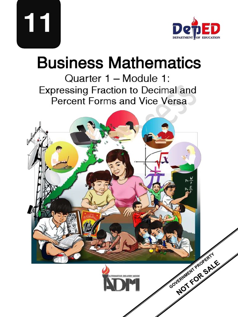 Senior 11 Business Mathematics - Q1 - M1 For Printing | PDF | Fraction ...