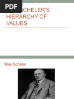 Hierarchy of Values | PDF | Pleasure | Behavioural Sciences