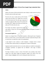Understanding Seawater Salinity Measurements | PDF | Salinity | Seawater