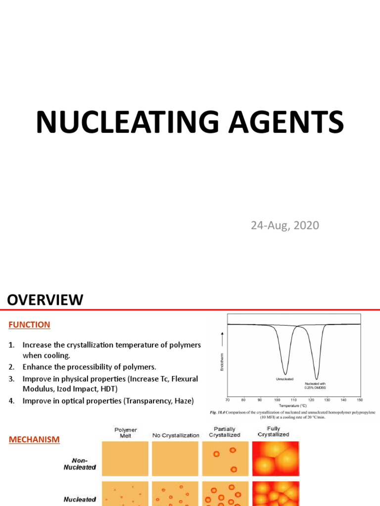 Nucleating Agents Presentation | PDF