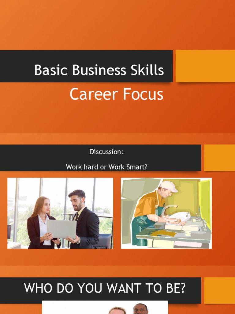 Basic Business Skills: Career Focus | PDF