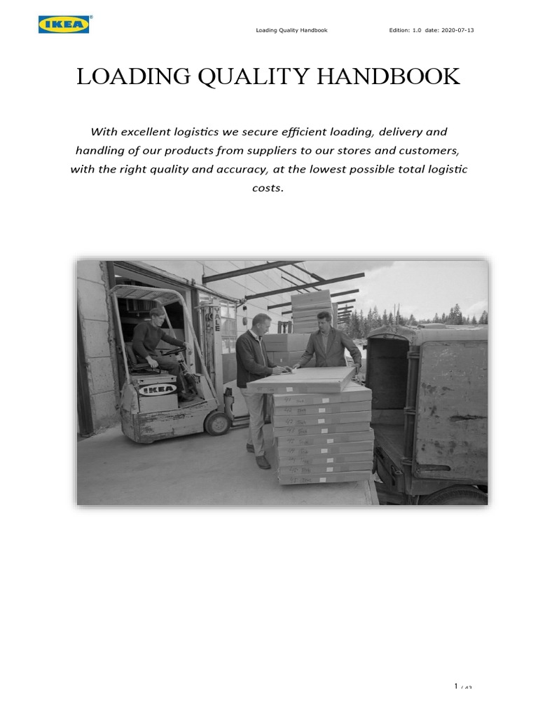 W2037 - Loading Quality Handbook - Final - July - 2020 - Cuong | PDF ...