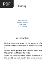 Special Casting Processes | PDF | Casting (Metalworking) | Crafts