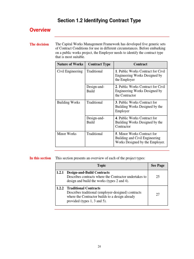 Pages From Contract-Guidance-Notes1-identifying Contract Type | PDF ...