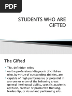 DMGT: Understanding Giftedness and Talent | PDF | Gifted Education | Cognition