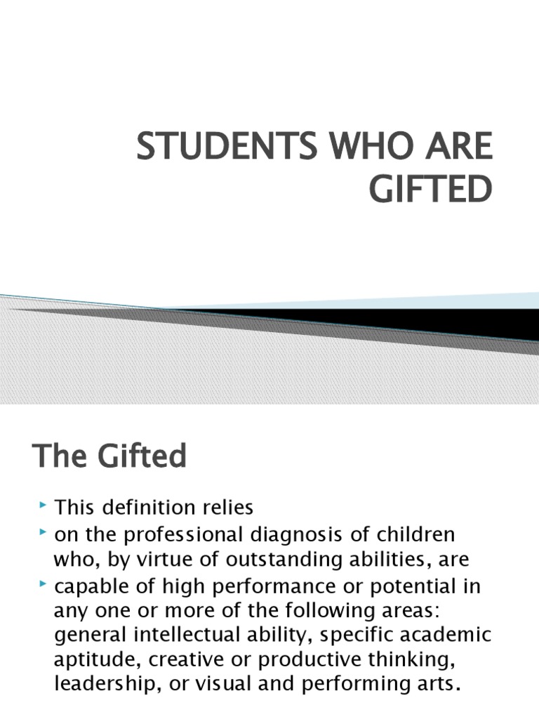 Educating Gifted Students: Approaches, Programs, and Case Studies | PDF ...