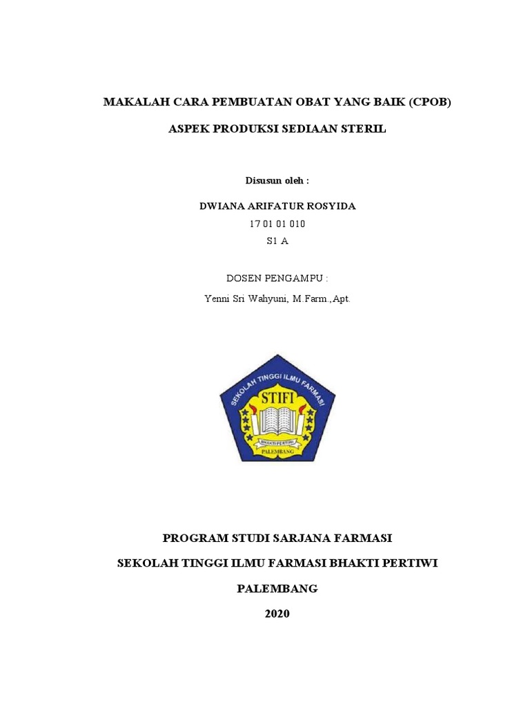Makalah CPOB | PDF