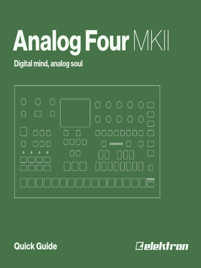 Analog Four MKII: Digital Mind, Analog Soul | PDF | Menu (Computing ...