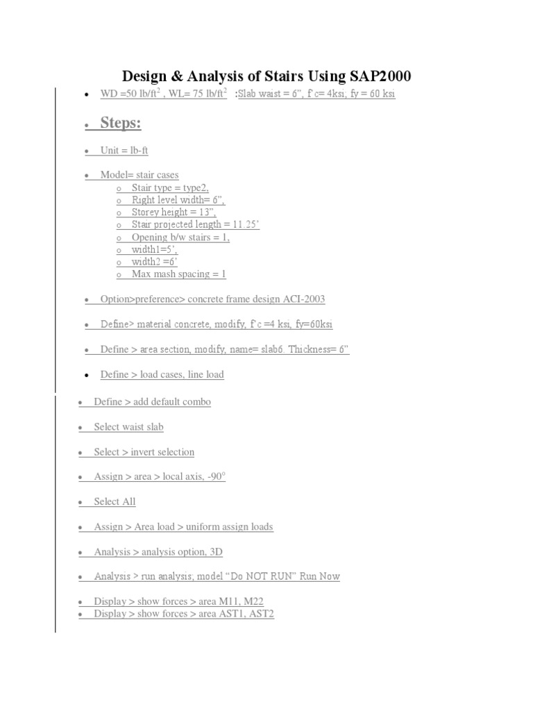 Structural Stair Design Guide | PDF | Science & Mathematics
