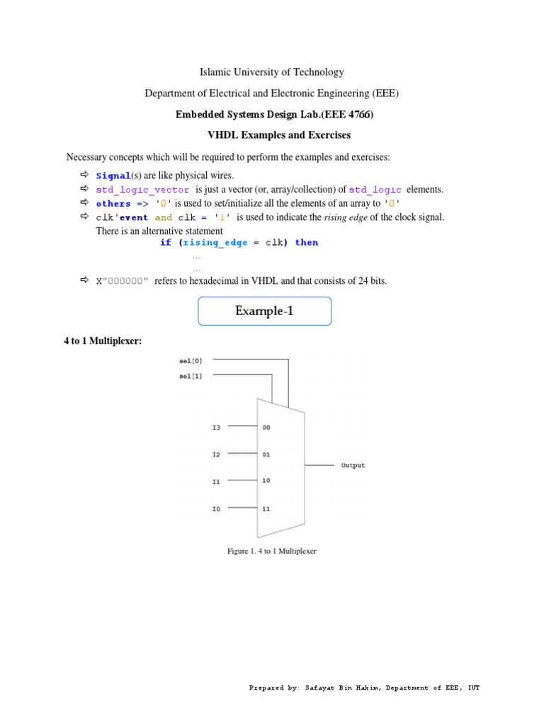 Lab Assignment 1 | PDF | Vhdl | Electronics
