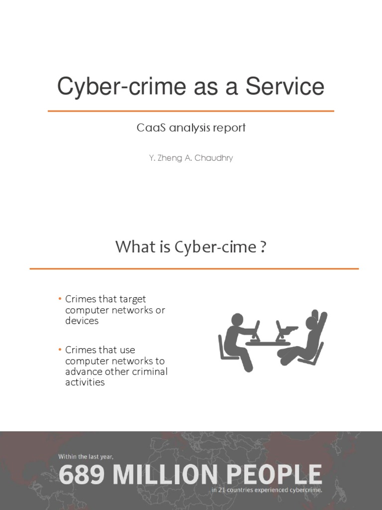 Cyber-Crime As A Service: Caas Analysis Report | PDF | Ransomware ...