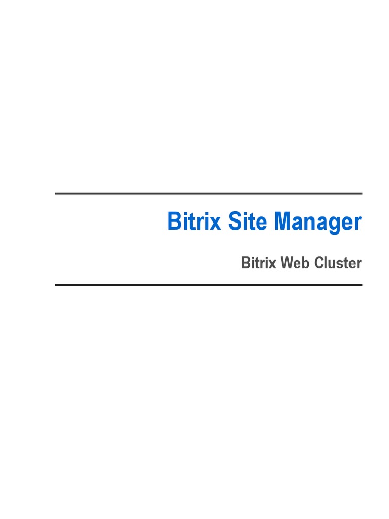 Webcluster Guide en PDF | PDF | Computer Cluster | Load Balancing ...