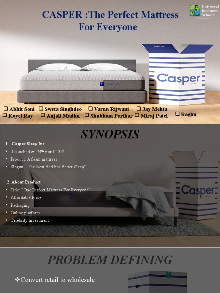 Casper 3 | PDF | Mattress | Business Economics