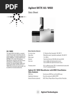 Agilent 5977 EI Source Selection Guide | PDF | Mass Spectrometry | Mass
