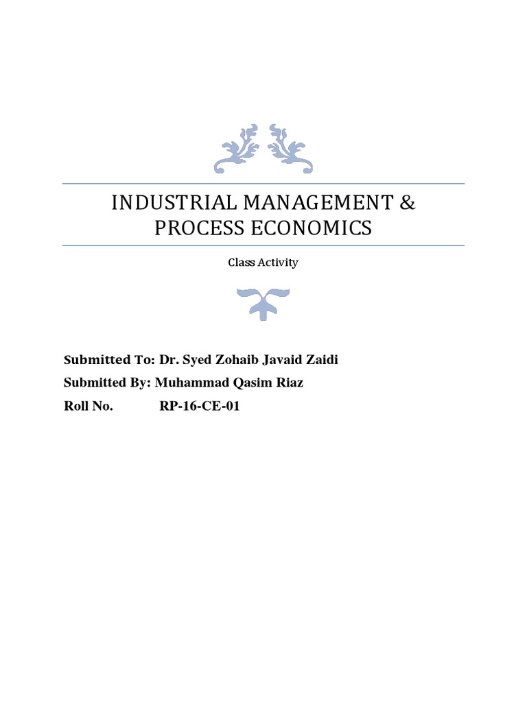 INdustrial Management CA2 | PDF | Leadership | Strategic Management