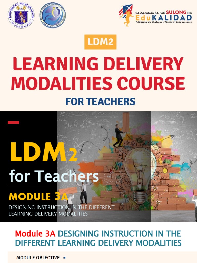 Module 3A Presentation | PDF | Educational Assessment | Distance Education