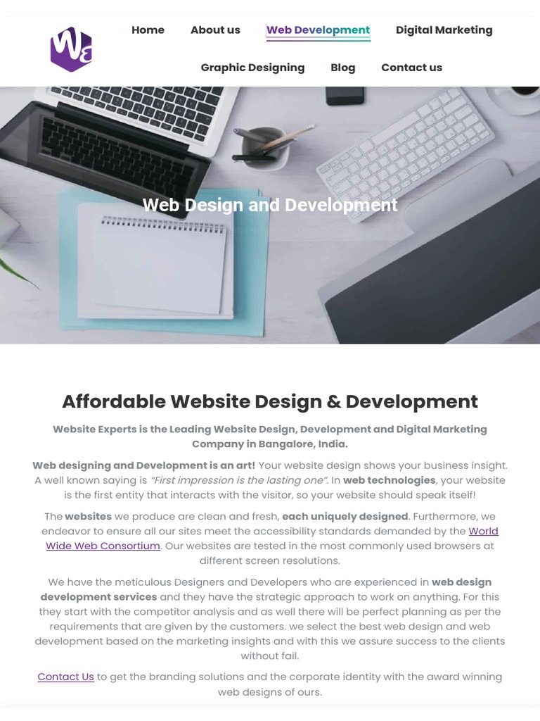Best Website Experts in Bangalore | PDF