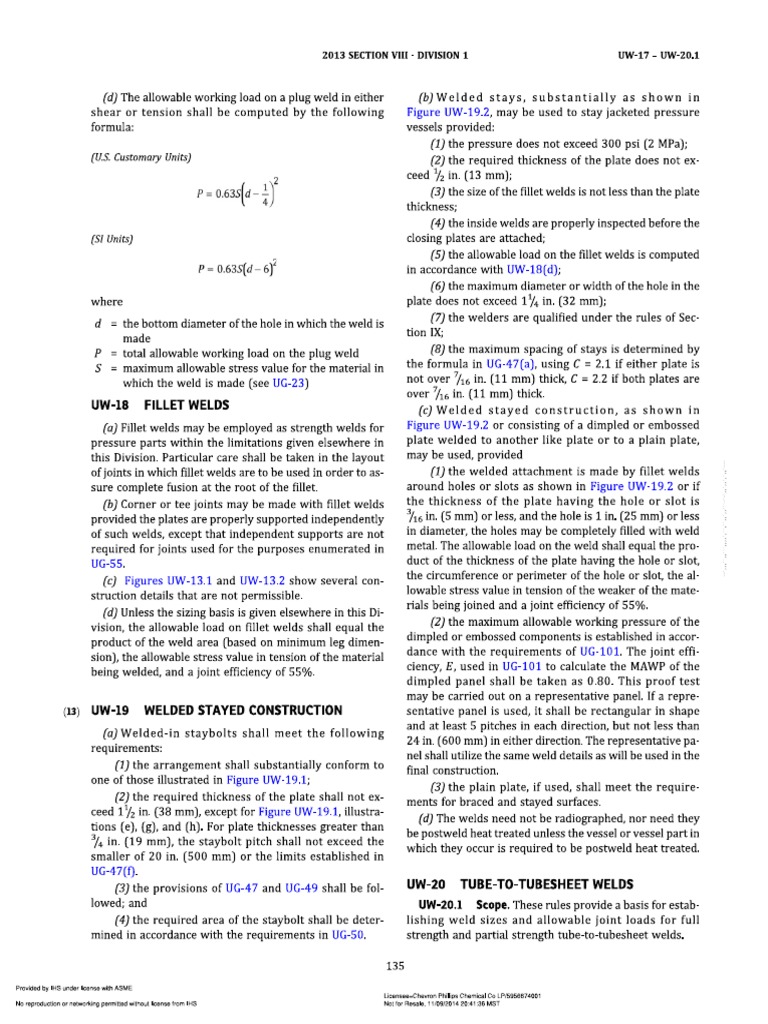 Weld Desing ASME | PDF