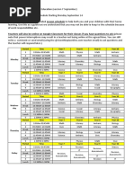 NLC Class Program | PDF