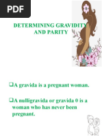 Determining Gravidity and Parity: I. Gravida | PDF | Pregnancy | Uterus