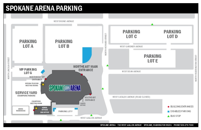 Spokane Arena Parking | PDF | Business