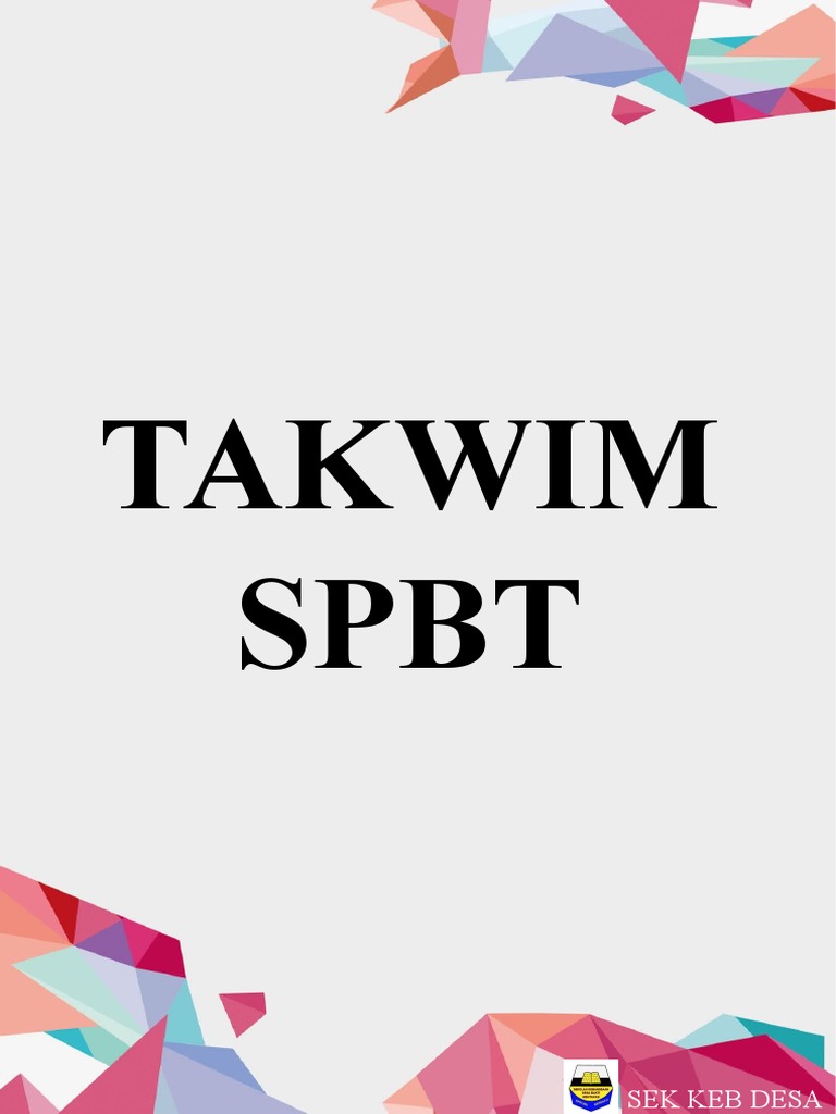 Fail SPBT Bahagian 1 | PDF