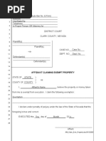 I-751-Affidavit-Sample 1 | PDF | Affidavit