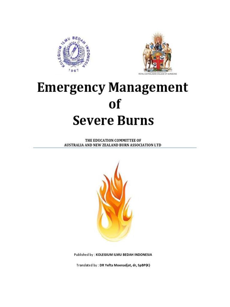 EMSB Burns Bhs Ing - Indo (Secured) - 1 PDF | PDF | Burn | Major Trauma