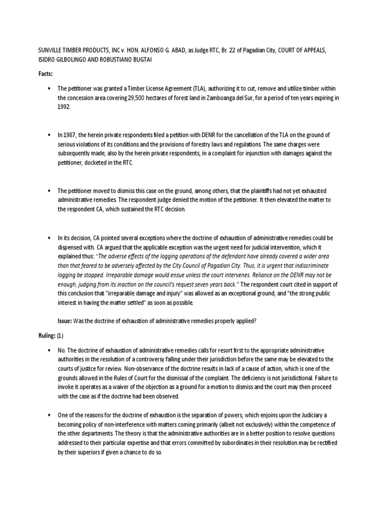Sunville Timber Products | PDF | Equity (Law) | Deed