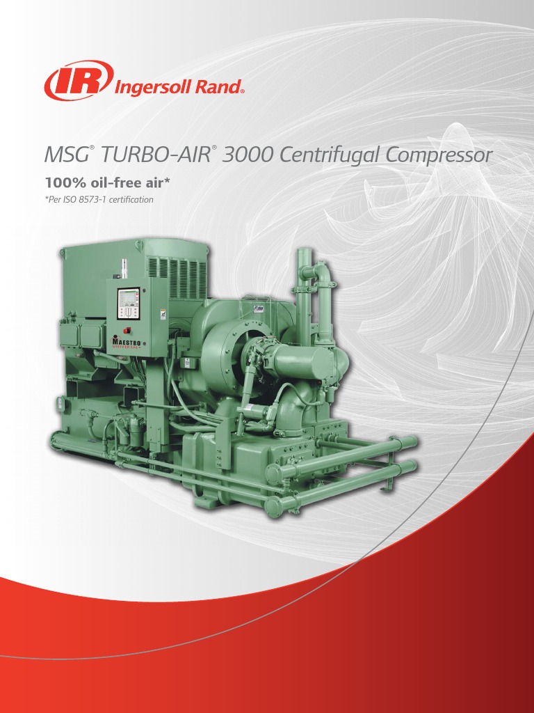 MSG TURBO-AIR 3000 Brochure A4 | PDF | Turbocharger | Life Cycle Assessment