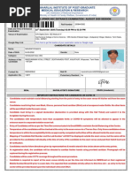 Candidate Hall Ticket | PDF