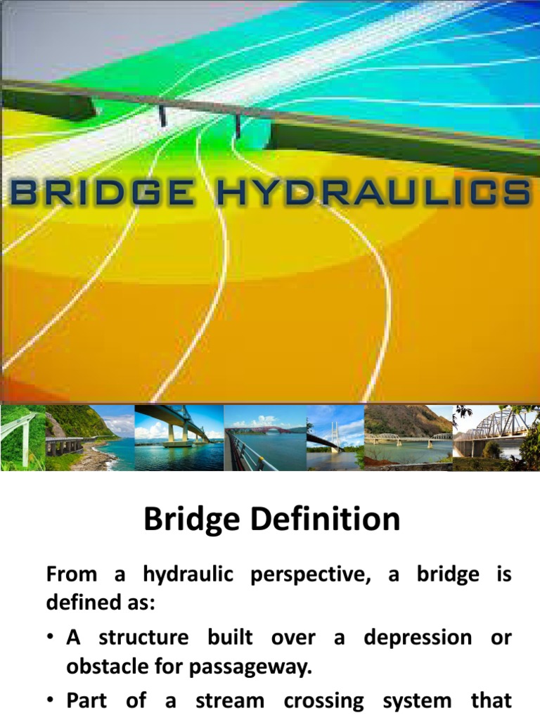 Hydraulic Design Principles for Bridges | PDF | Flood | Hydrology
