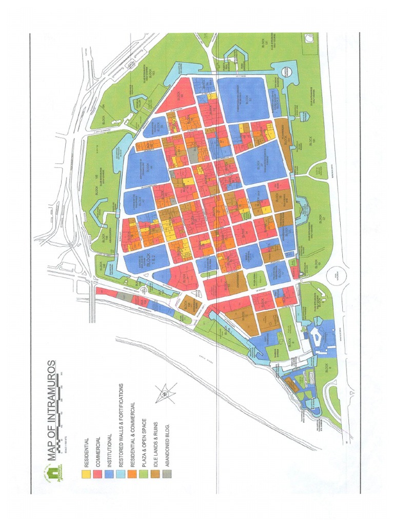 06 Maps (2015) Intramuros Land Use PDF | PDF