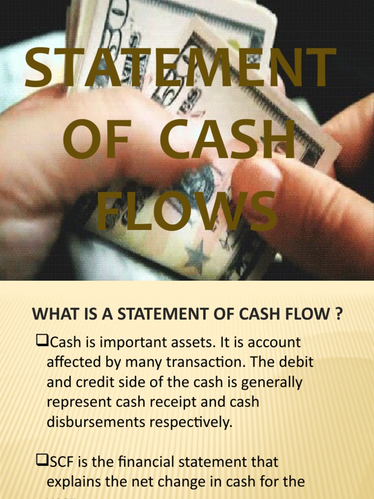 SCF Report | PDF | Debits And Credits | Financial Transaction