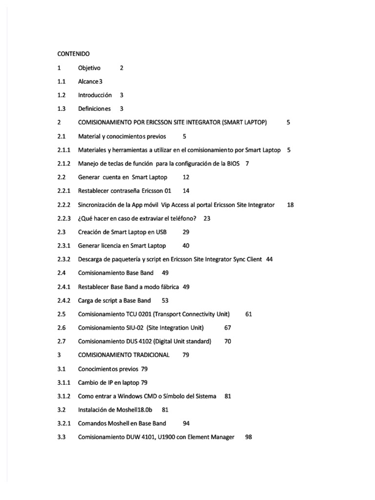manual-de-comisionamiento-BBU ERICSSON PDF | PDF | Science & Mathematics | Computers