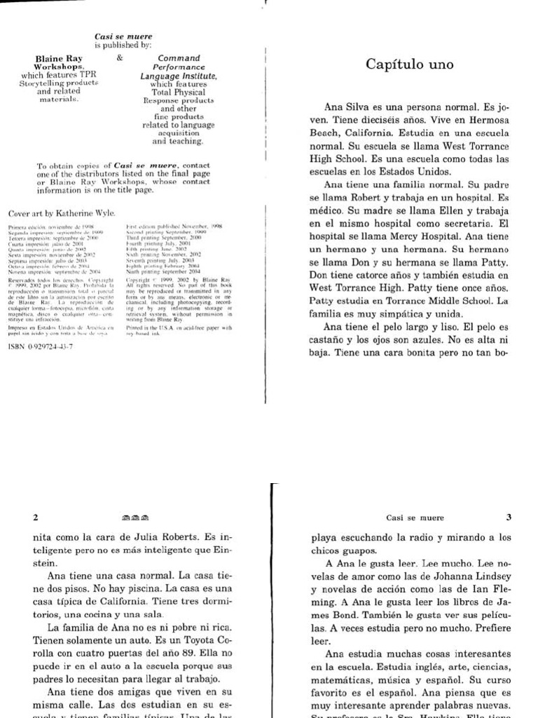 Casi Se Muere PDF | PDF