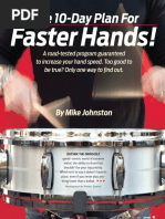 Rod Morgenstein - Drum Set Warm-Ups | PDF | Drum Kit | Sound