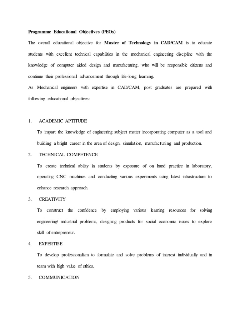M. Tech. CAD-CAM | Download Free PDF | Numerical Control | Computer Aided Design