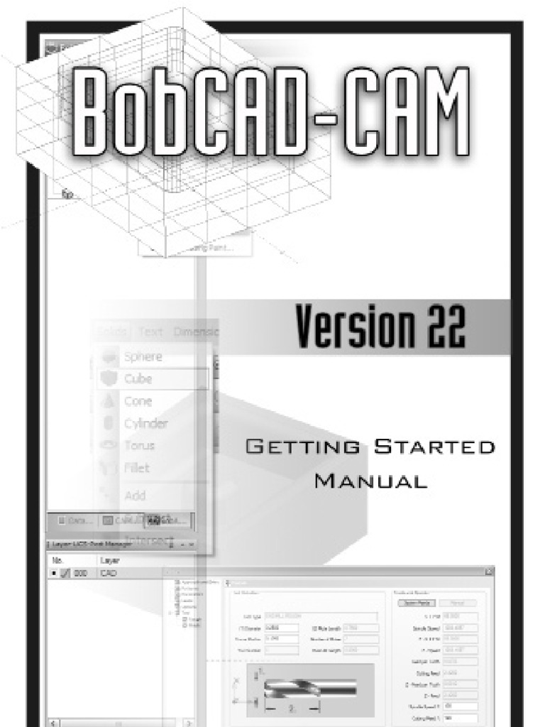 BobCAD-CAM V22 Milling GSM 7-24-08 WEB | PDF | Control Key | Computer File