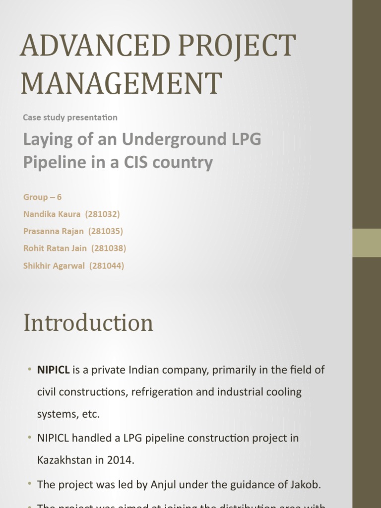 APM Group-6 Case Study | PDF | Project Management | Business