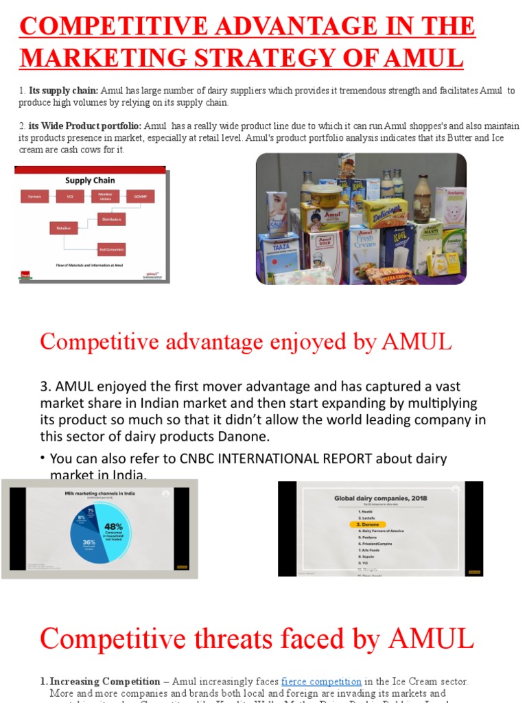 Competitive Advantage Enjoyed by AMUL | PDF | Brand | Media Manipulation